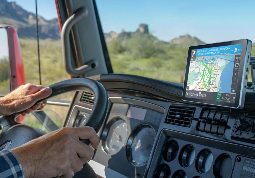 Comment fonctionne l’application GPS poids lourds ? - Gps pas cher
