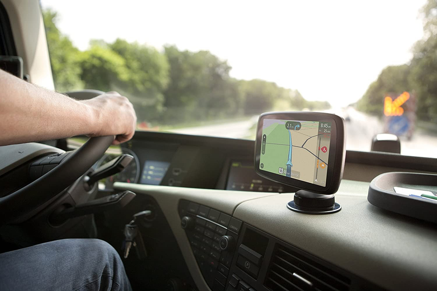 Comment fonctionne l’application GPS poids lourds ? - Gps pas cher